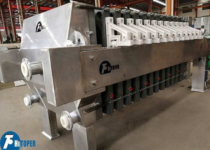 Prensa de filtro de acero inoxidable de alto rendimiento para filtración precisa en la industria ...