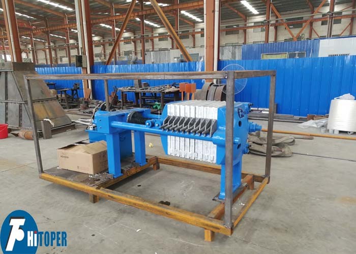 Prensa de filtro de hierro fundido para materiales de alta temperatura ...